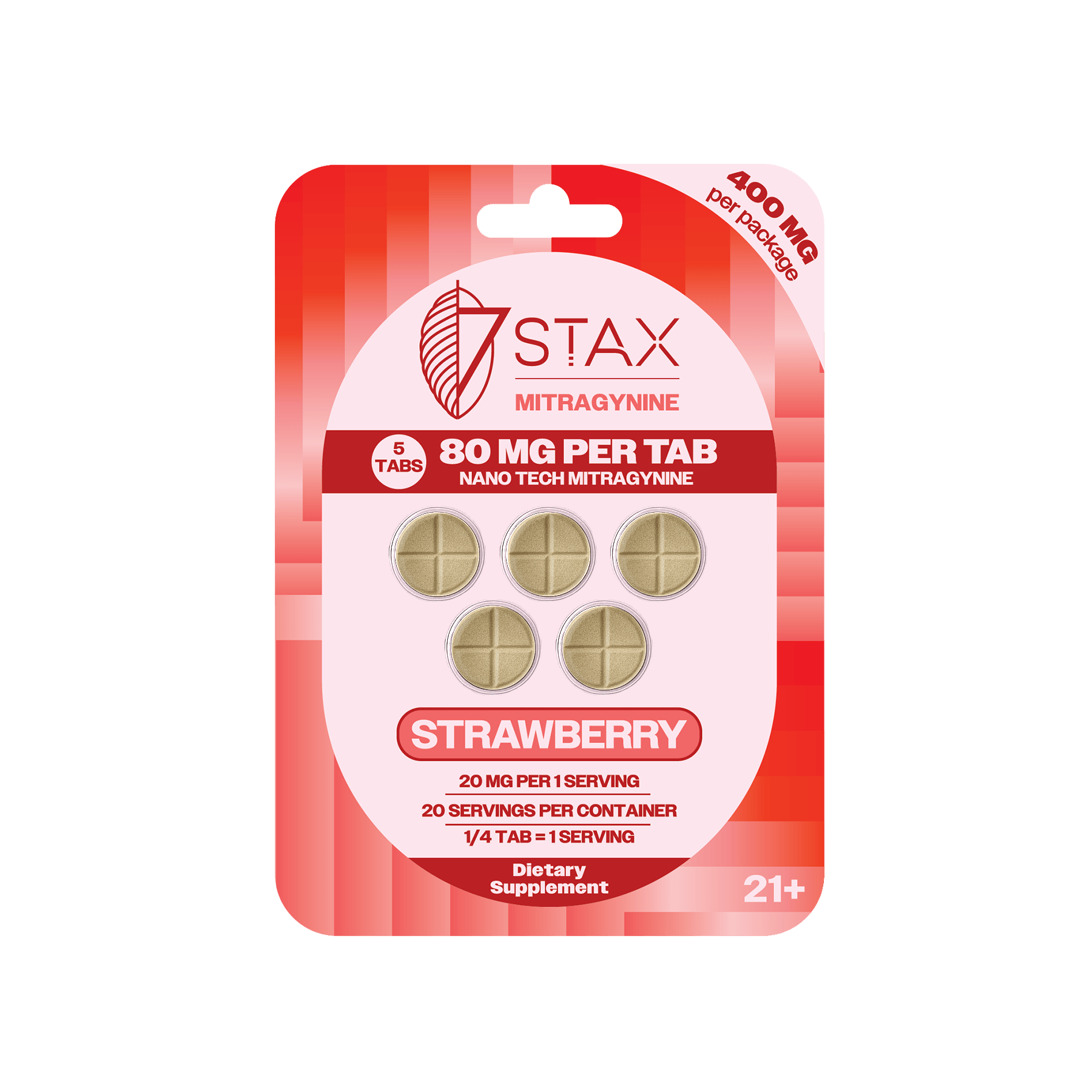 Buy 7Stax Nano Tech Mitragynine Tablets (400mg - 5 Count) | Lowest ...